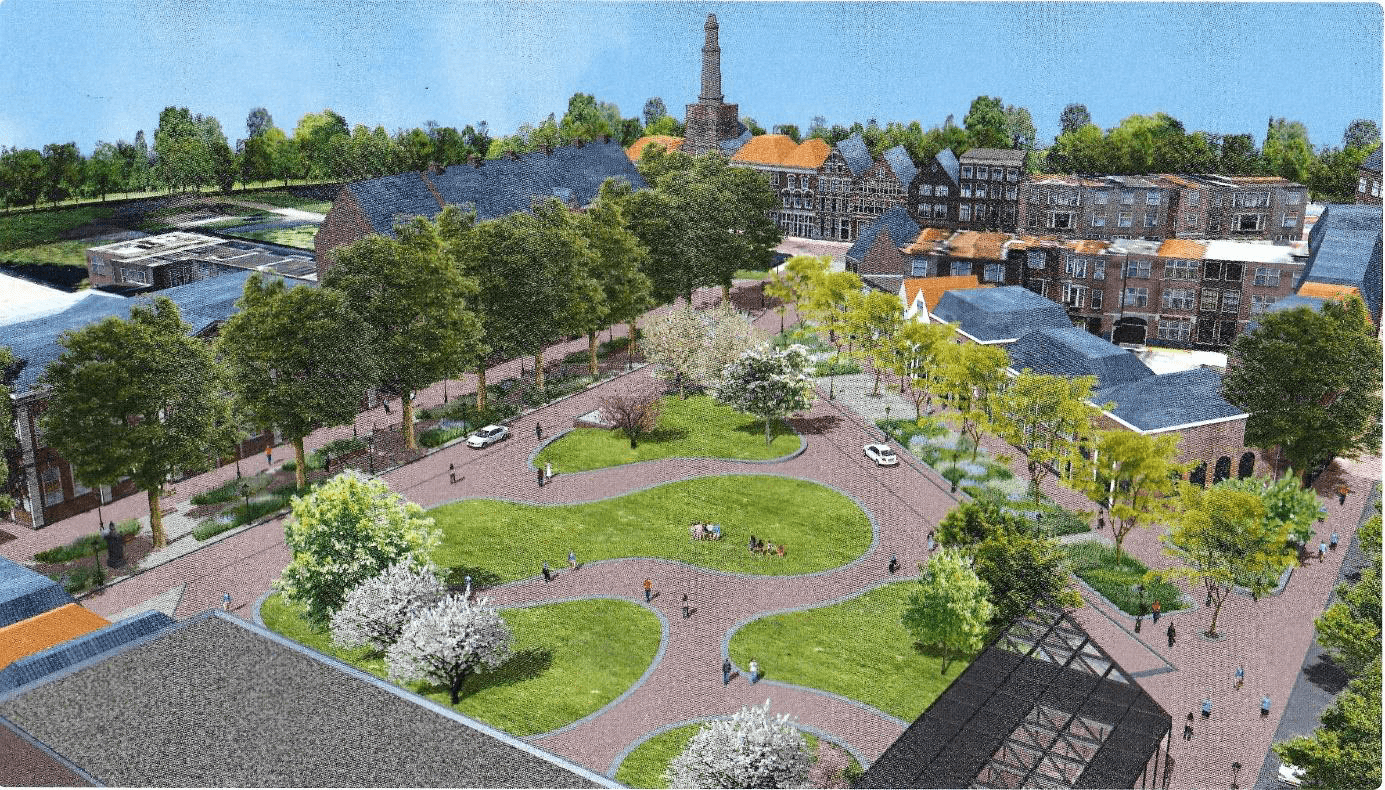 Presentatie ontwerp voor het plein aan de Garenmarkt - RAP Leiden